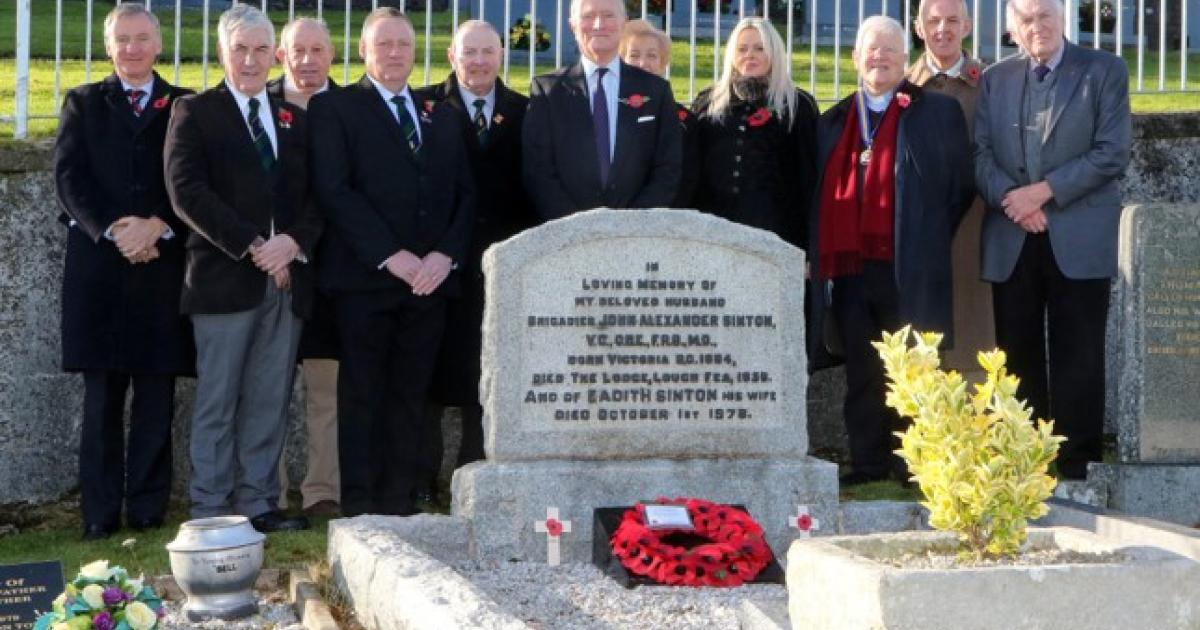 Cookstown RBL remembers war hero - Alpha Newspaper Group