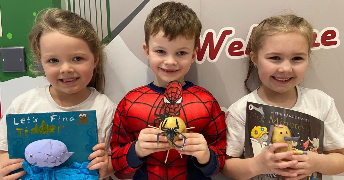 Augher Central PS celebrates World Book Day - Alpha Newspaper Group