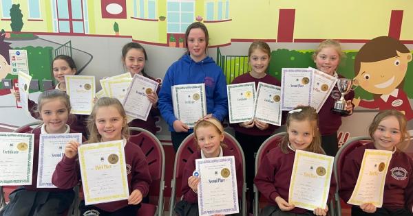 Prizes presented at Augher CPS - Alpha Newspaper Group