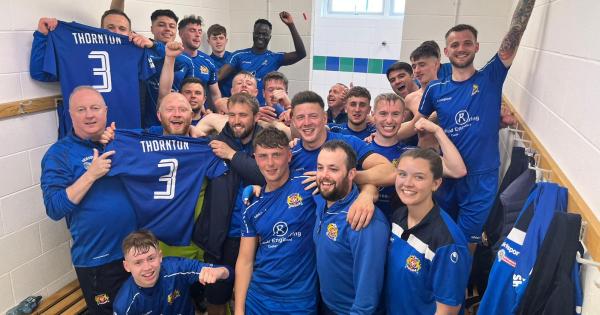 Coagh United dedicate league title victory to Club legend Arnie - Alpha ...
