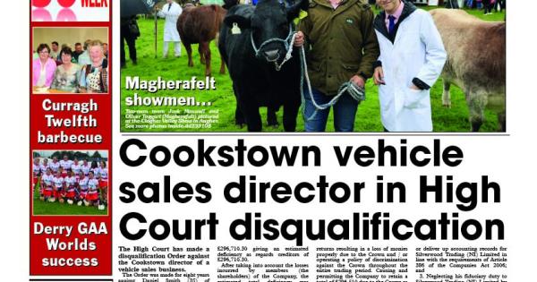This week's Mid-Ulster Courier... out now! - Alpha Newspaper Group