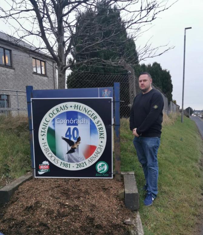 Victims group member calls hunger strike poster "a glorification of ...