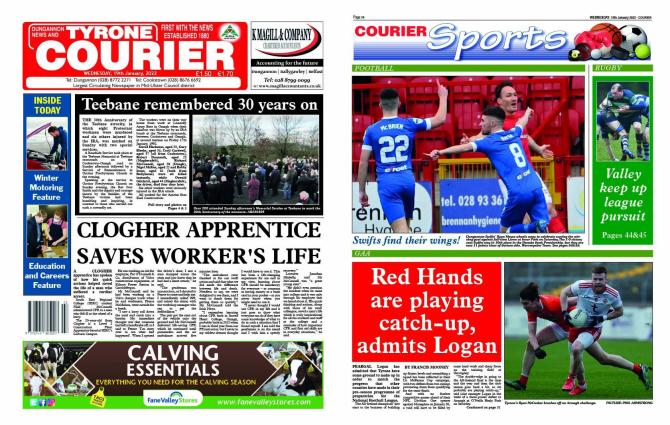 This week's front & back pages - Alpha Newspaper Group