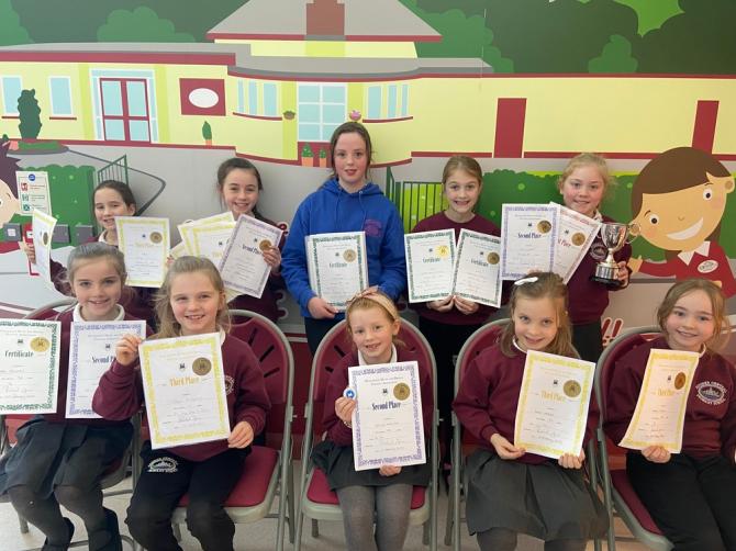 Prizes presented at Augher CPS - Alpha Newspaper Group