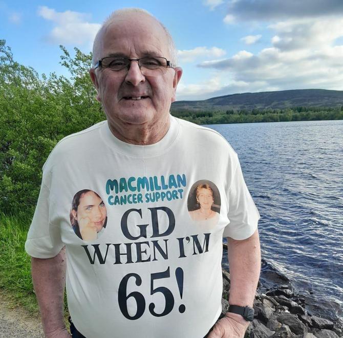 Draperstown man Gerry preparing to walk 65k for 65th birthday to raise ...