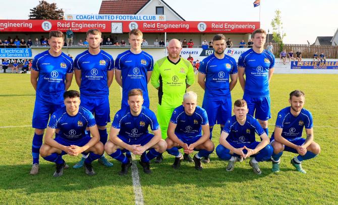 Stoppage-time goal sees Coagh United promoted! - Alpha Newspaper Group