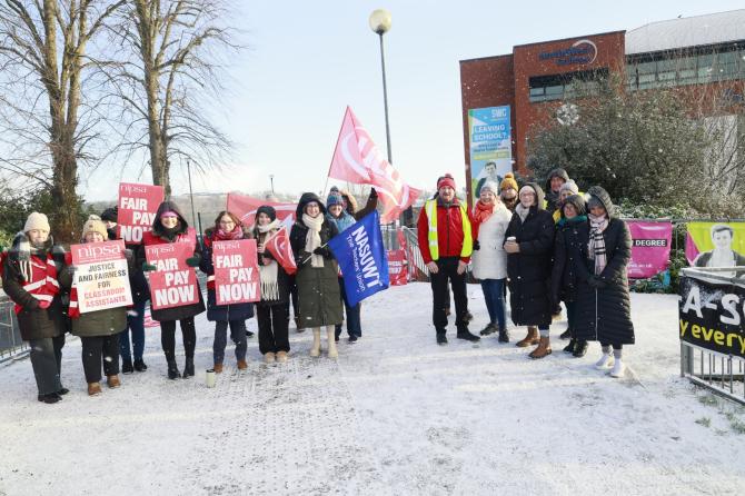 Tyrone comes to a standstill as workers walk out in one of biggest ...