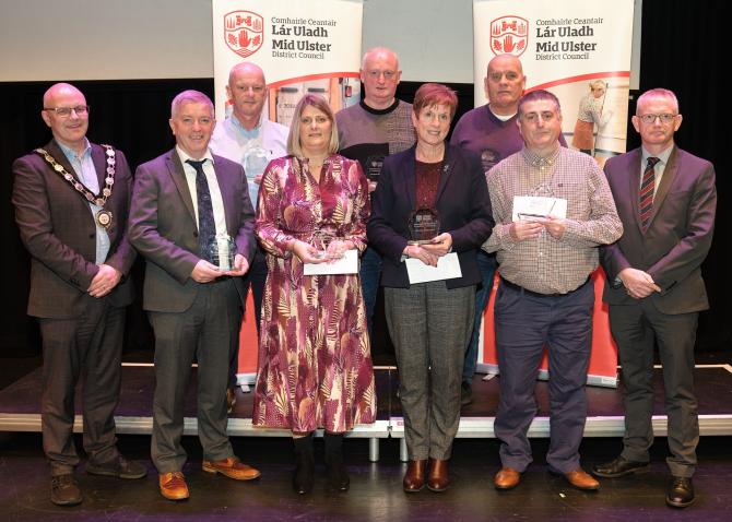 Mid-Ulster Council staff recognised for achievements and long service - Alpha Newspaper Group